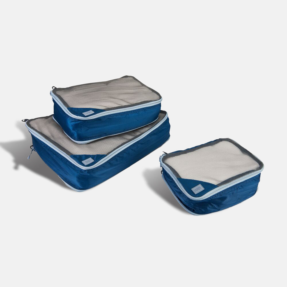 Double Zip Packing Travel Cube 3 Piece Set